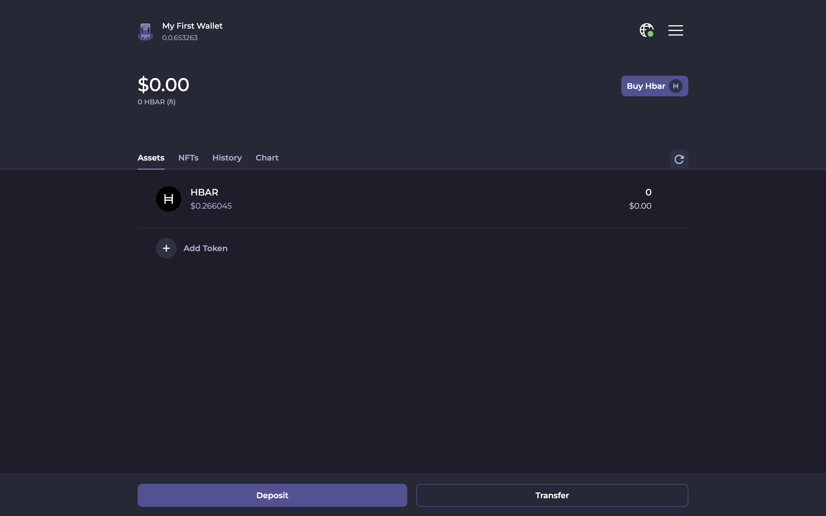 How to create your first account with HashPack